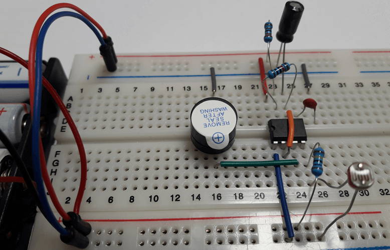 Ldr Circuit Using 555 Ic