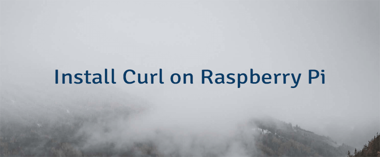 Install Curl On Raspberry Pi Lindevs