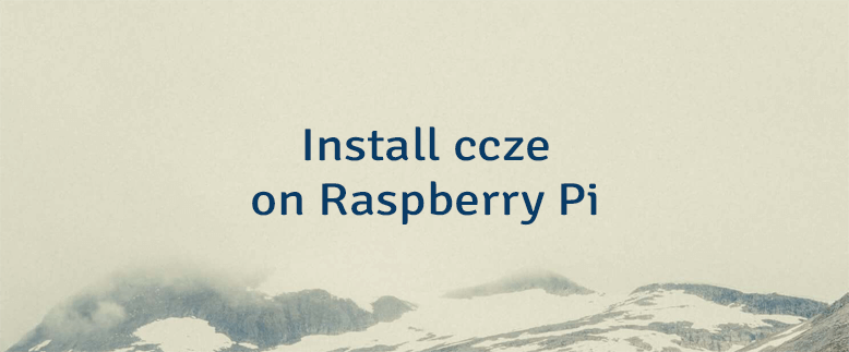 Install Ccze On Raspberry Pi Lindevs
