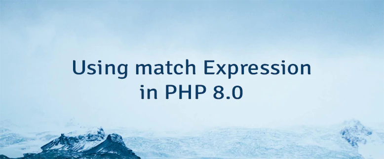 Using Match Expression In Php 80 Lindevs