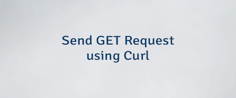 Send Get Request Using Curl Lindevs